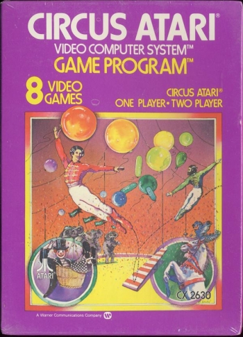 Descargar Circus Atari - Circus (Paddle) (1980) (Atari, Mike Lorenzen ...