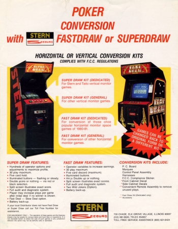 Descargar Fast Draw (poker conversion kit)? ROM - Juegos Mame Gratuitos ...