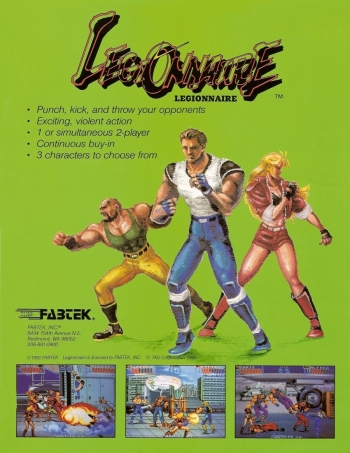 Legionnaire (World) ROM Download - Free Mame Games - Retrostic