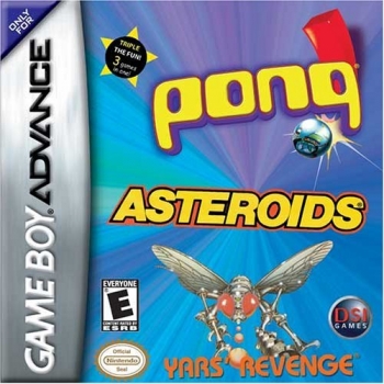 Pong, Asteroids, Yar's Revenge (U)(Trashman) ROM Download - Free GBA ...