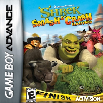 Shrek - Smash n' Crash Racing (U)(Rising Sun) ROM Download - Free GBA ...