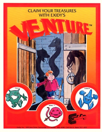 Venture (version 5 set 1) ROM Download - Free Mame Games - Retrostic