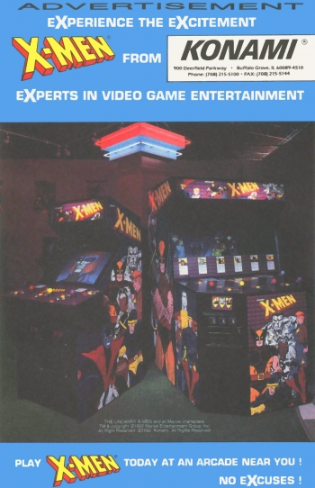 X-Men (6 Players ver ECB) ROM Download - Free Mame Games - Retrostic