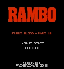 Rambo - First Blood Part 2 ROM Hack Download - Retrostic